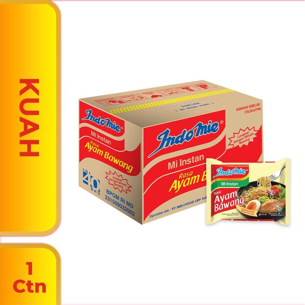Jual Indomie kuah kari ayam 1 dus (40 pcs) | Shopee Indonesia