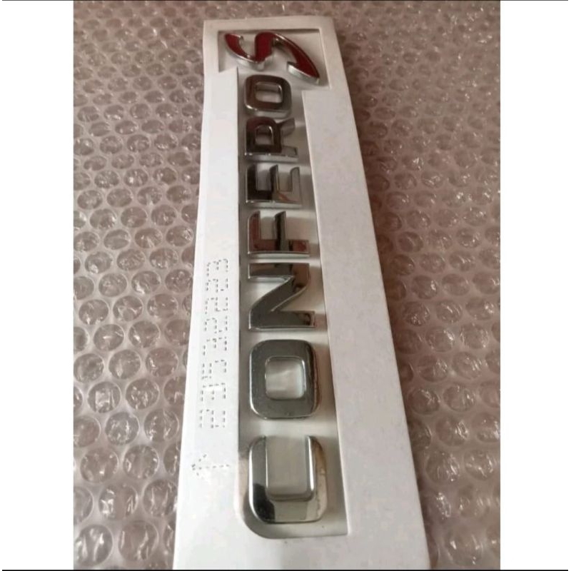 Jual Emblem Tulisan CONFERO S Emblem Pintu Bagasi Mobil Wuling CONFERO ...