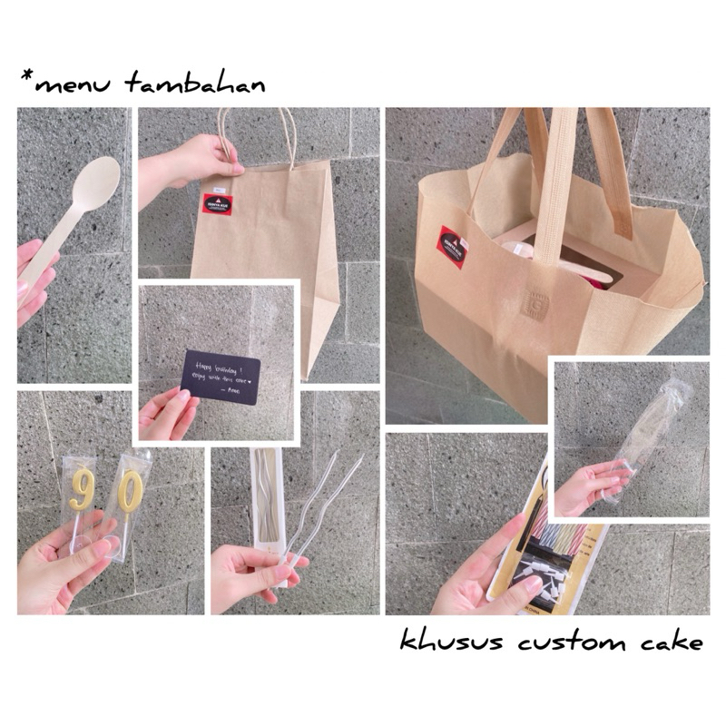 Jual menu tambahan (khusus custom cake) | Shopee Indonesia
