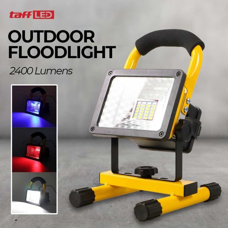 Jual spare part bagian lampu sorot led outdoor floodlight rechargerable ...