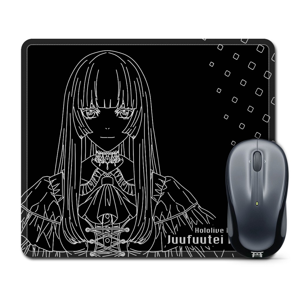 Jual Mouse pad gaming anime vtuber JUUFUUTEI RADEN LINE Hololive DEV_IS ...