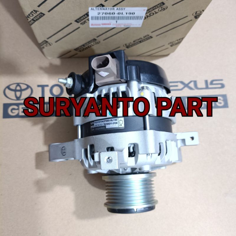 Jual Alternator Assy Dinamo Ampere Toyota Innova Reborn Hilux Revo ...