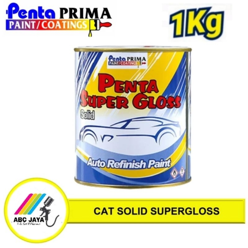 Jual Cat Penta Super Gloss NC Varian Warna Solid Clear Epoxy Hitam ...