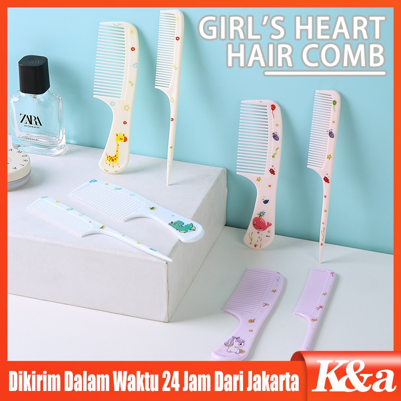Jual Sisir Anak Set Isi 2 Karakter Kartun Lucu Sisir Runcing Sisir ...