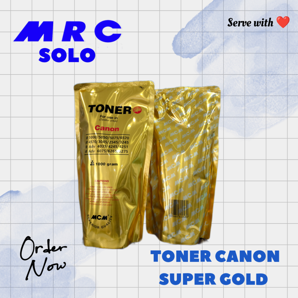 Jual TONER SUPER GOLD MESIN FOTOCOPY CANON IR 5000 IRA 6275/6575 ...