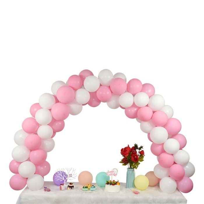 Jual Set Lengkungan Balon Meja / Stand Balon Meja / Dekorasi Arch Balon ...
