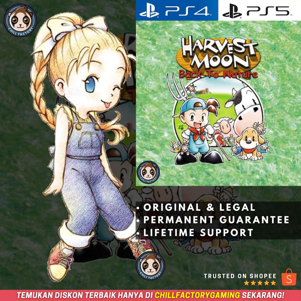 Jual Harvest Moon: Back To Nature PS4 PS5 | Shopee Indonesia