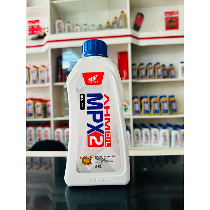 Jual Oli motor Honda matic AHM OIL Mpx 2 0,8L REP 10W-30 | Shopee Indonesia