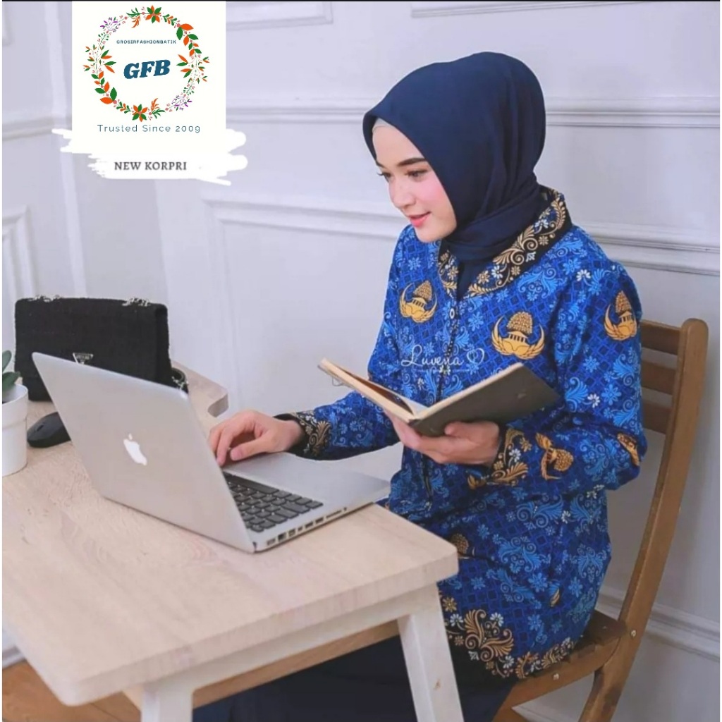 Jual ATASAN BATIK KORPRI WANITA 2024 / BLUS KORPRI TERBARU / SERAGAM ...