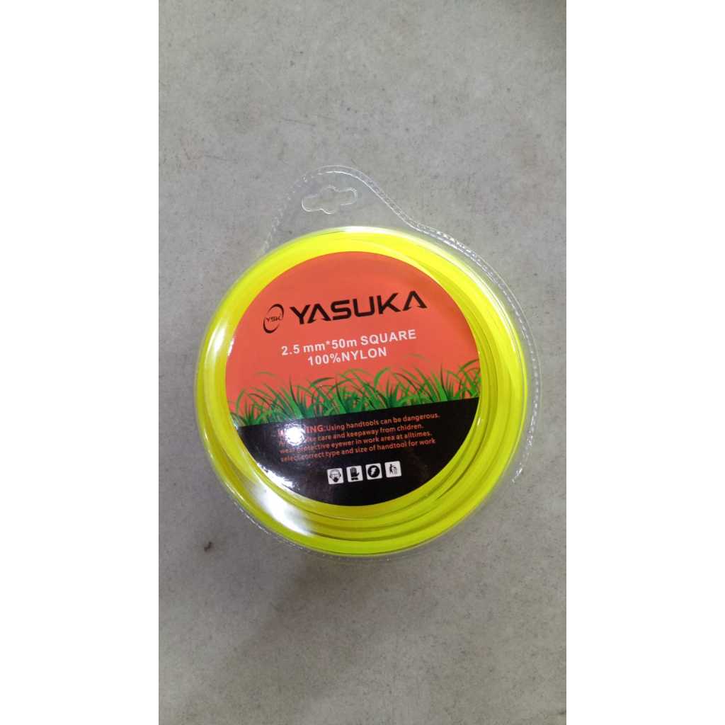 Jual Nylon Blade potong rumput ( 2.5mm x 50m ) | Shopee Indonesia