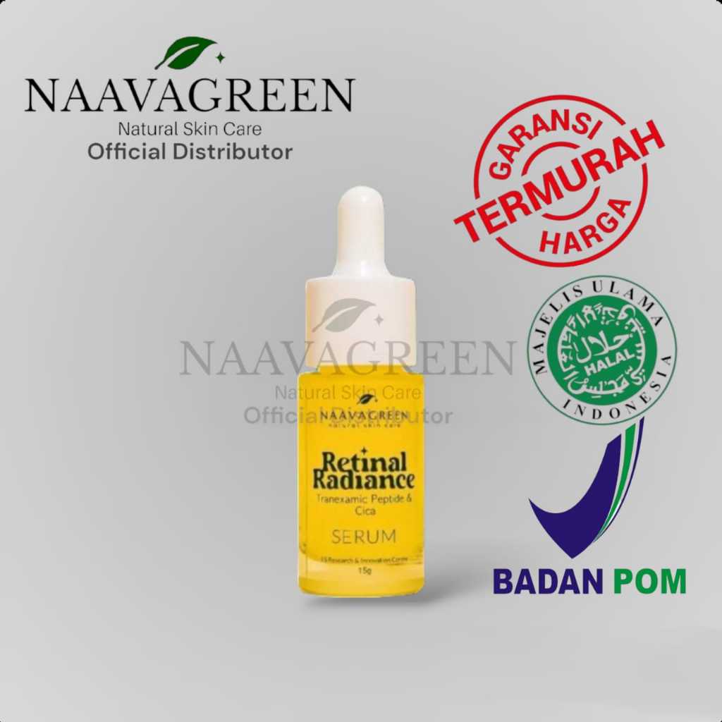 Jual Retinal Radiance Serum NAAVAGREEN/ RETINAL SERUM NAAVAGREEN/100% ...