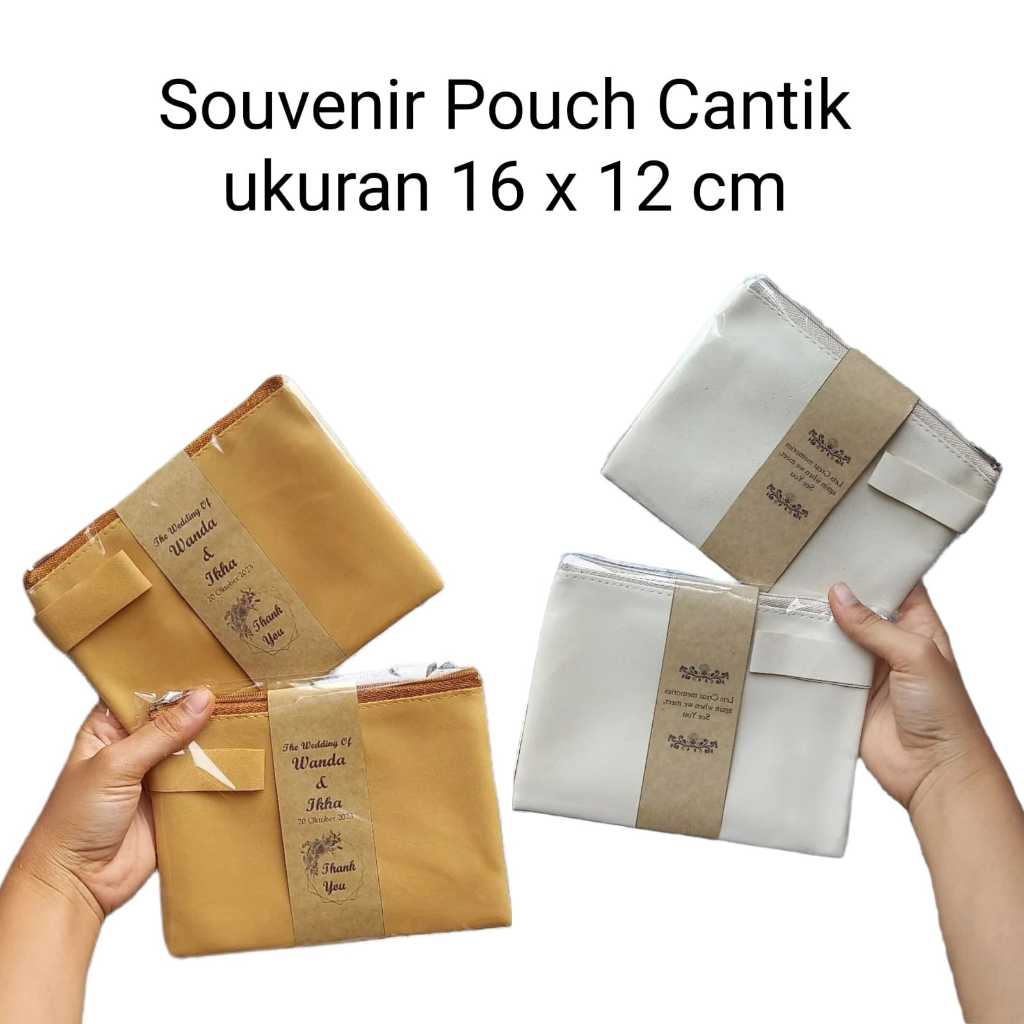 Jual SOUVENIR MINIMAL ORDER 50 PCS - Souvenir Pouch Pernikahan Murah ...