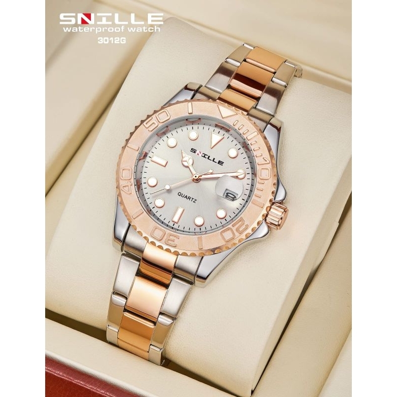 Jual JAM TANGAN TANGGAL SNILLE Yacht Master N3012G ORIGINAL | Shopee ...