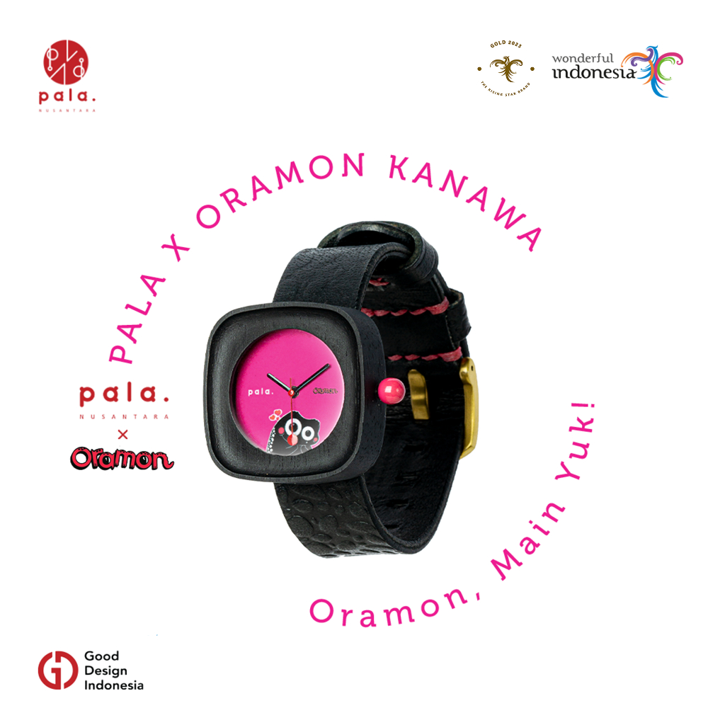 Jual PALA Nusantara X Oramon KANAWA Jam Tangan Kayu Analog | Shopee ...