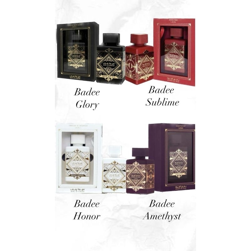 Jual badee amethyst/ badee sublime/ badee glory/ badee honor | Shopee ...
