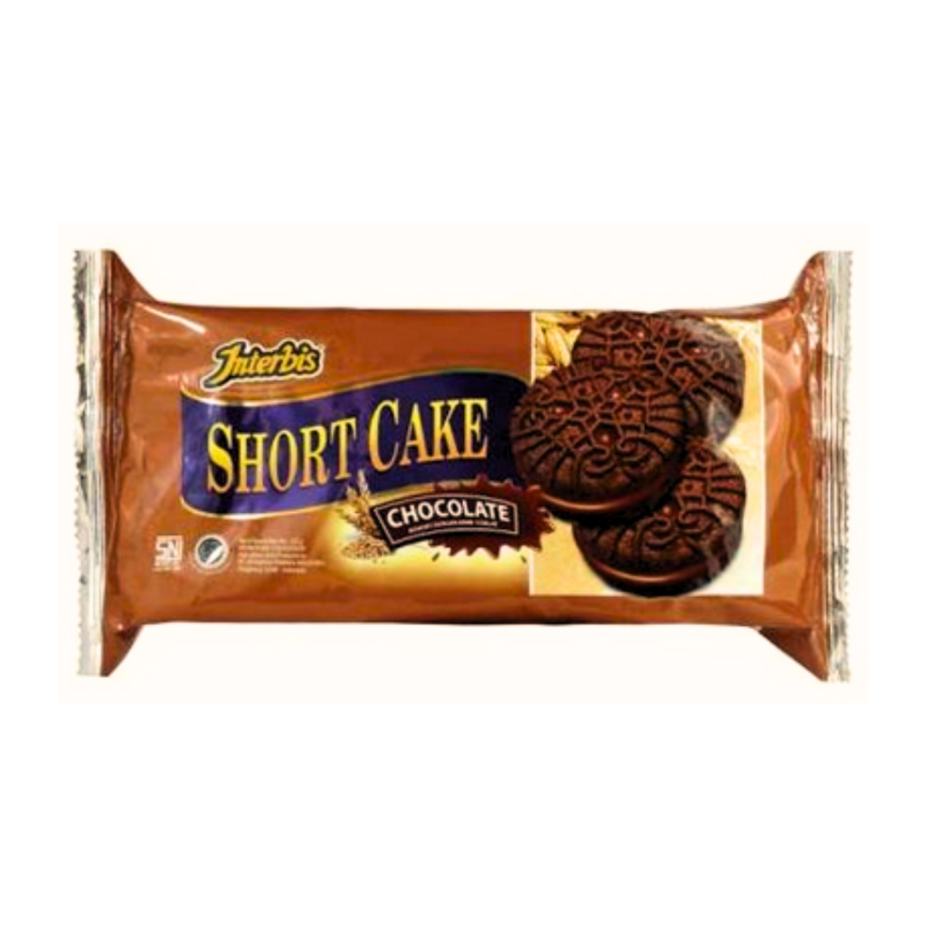 Jual INTERBIS CHOCOLATE SHORT CAKE 225 G BISKUIT COKLAT COOKIES ...