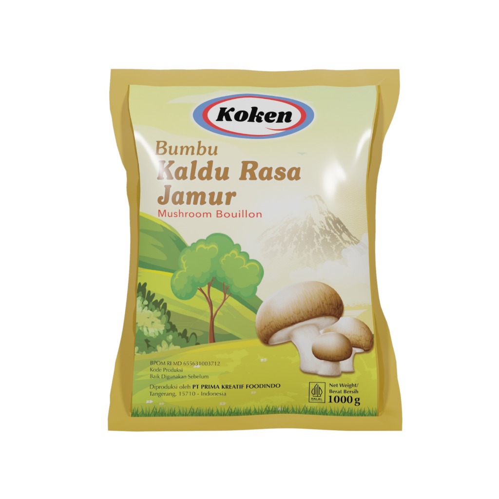 Jual Koken Kaldu Jamur Vegetarian - Penyedap Rasa Sehat Mudah Larut ...