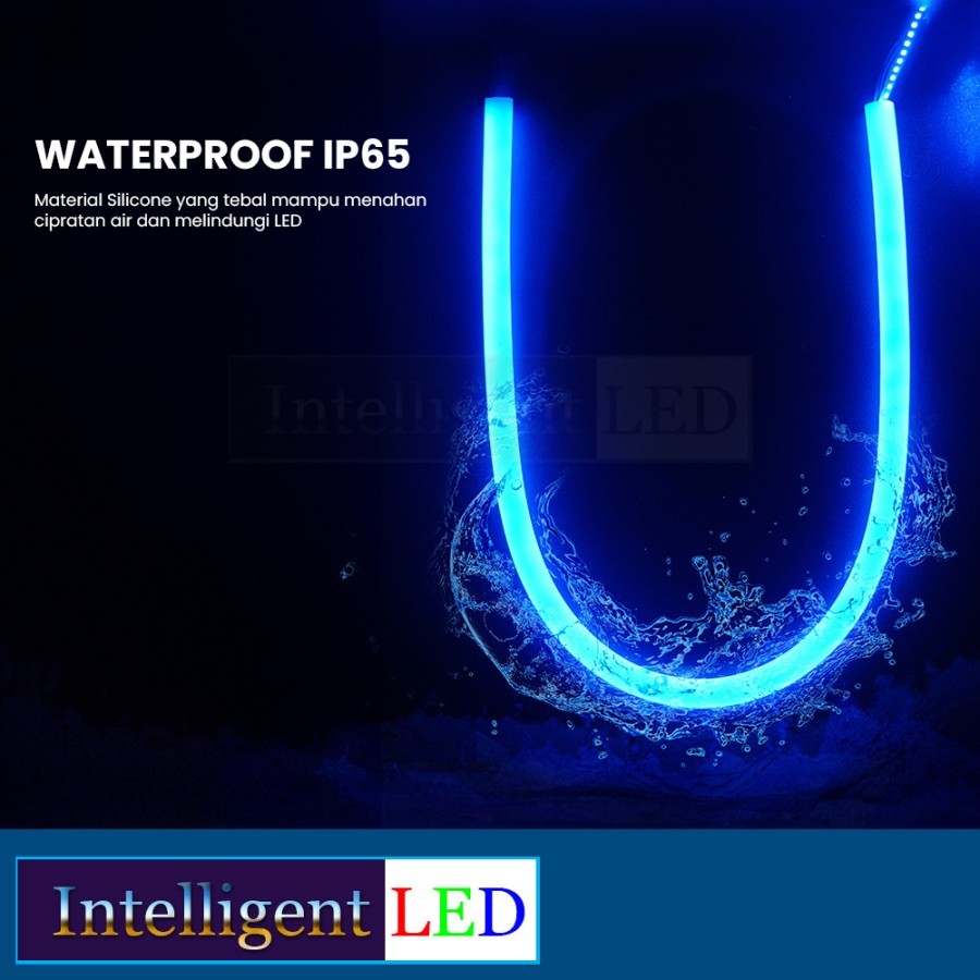 Jual Silicone Tube Dekorasi Selang Karet Neon Flex LED Pipa 10mm Strip ...