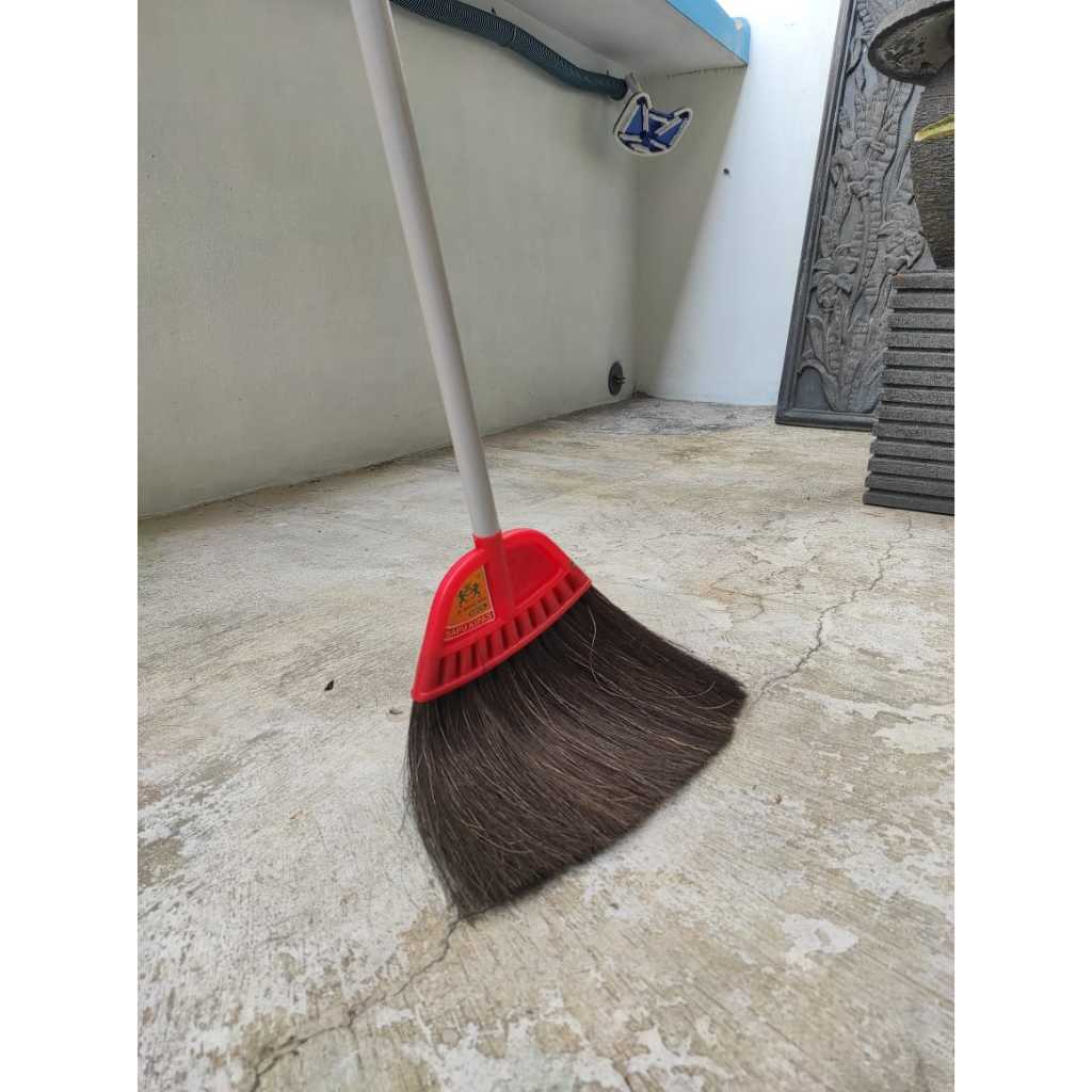 Jual Sapu Lantai Rumah jenis Sapu Ijuk Kipas Sedang HIGH QUALITY Merek ...