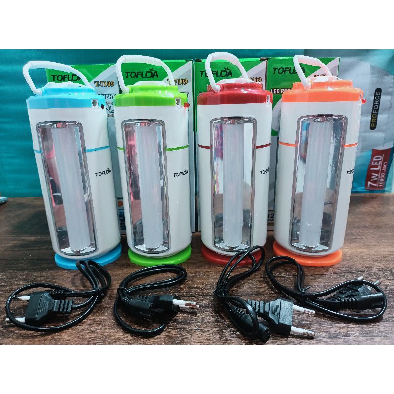 Jual Lampu Emergensi/Emergency Light/Led Rechargeable Light Tofuda ...