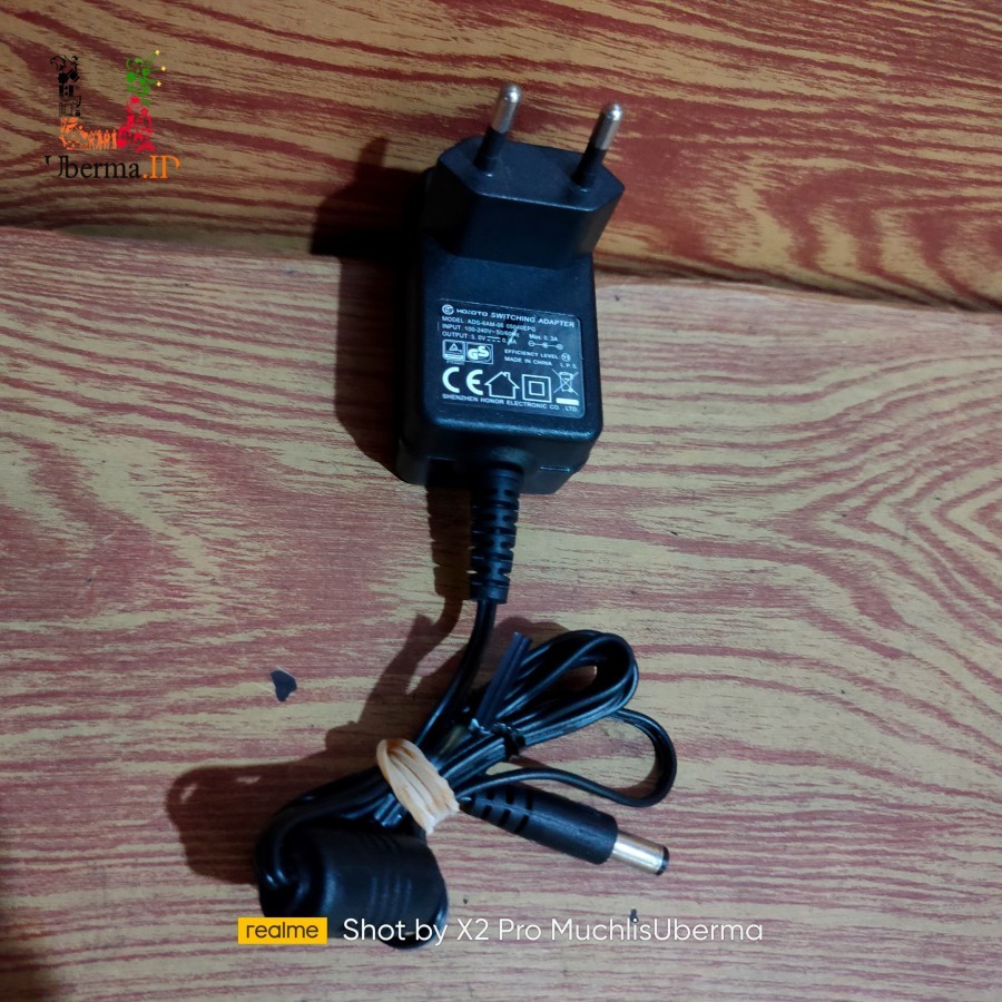 Jual Adaptor ads-6am-06-05040epg 5v 0.8a Adapter Jack besar 5.5mm x 2 ...