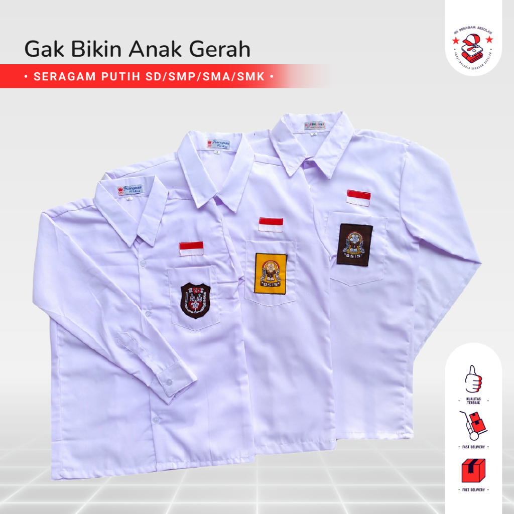 Jual Seragam Sekolah Bilyasa Jaya Lestari SD MI SMP SMA MTS SMK Baju ...