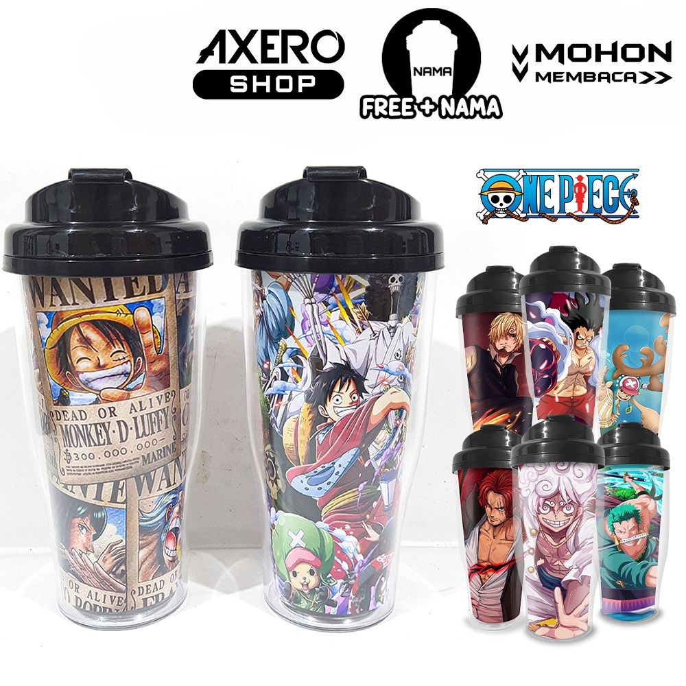 Jual Tumbler ONE PIECE / MONKEY D LUFFY / GEAR 5 NIKA / Merchandise ...