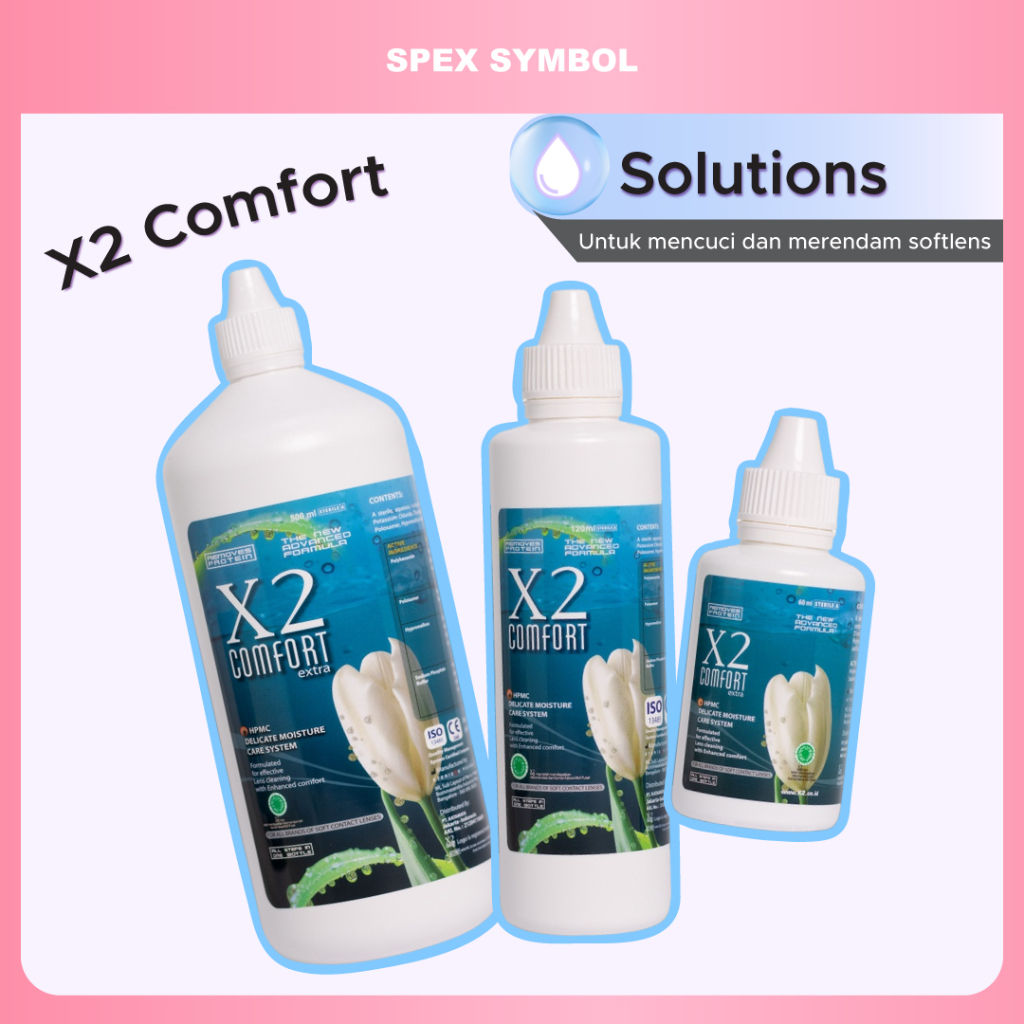 Jual Spex Symbol X2 Comfort Solution | Shopee Indonesia