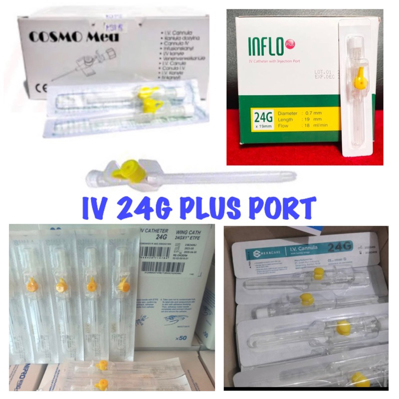 Jual IV PLUS INFLO / HEXA / COSMOMED / NIPRO SATUAN | Shopee Indonesia