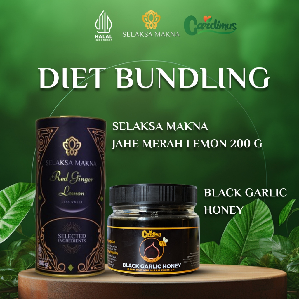 Jual Selaksa Makna Jahe Merah Lemon 200gr Bundle Cardimus Black Garlic ...