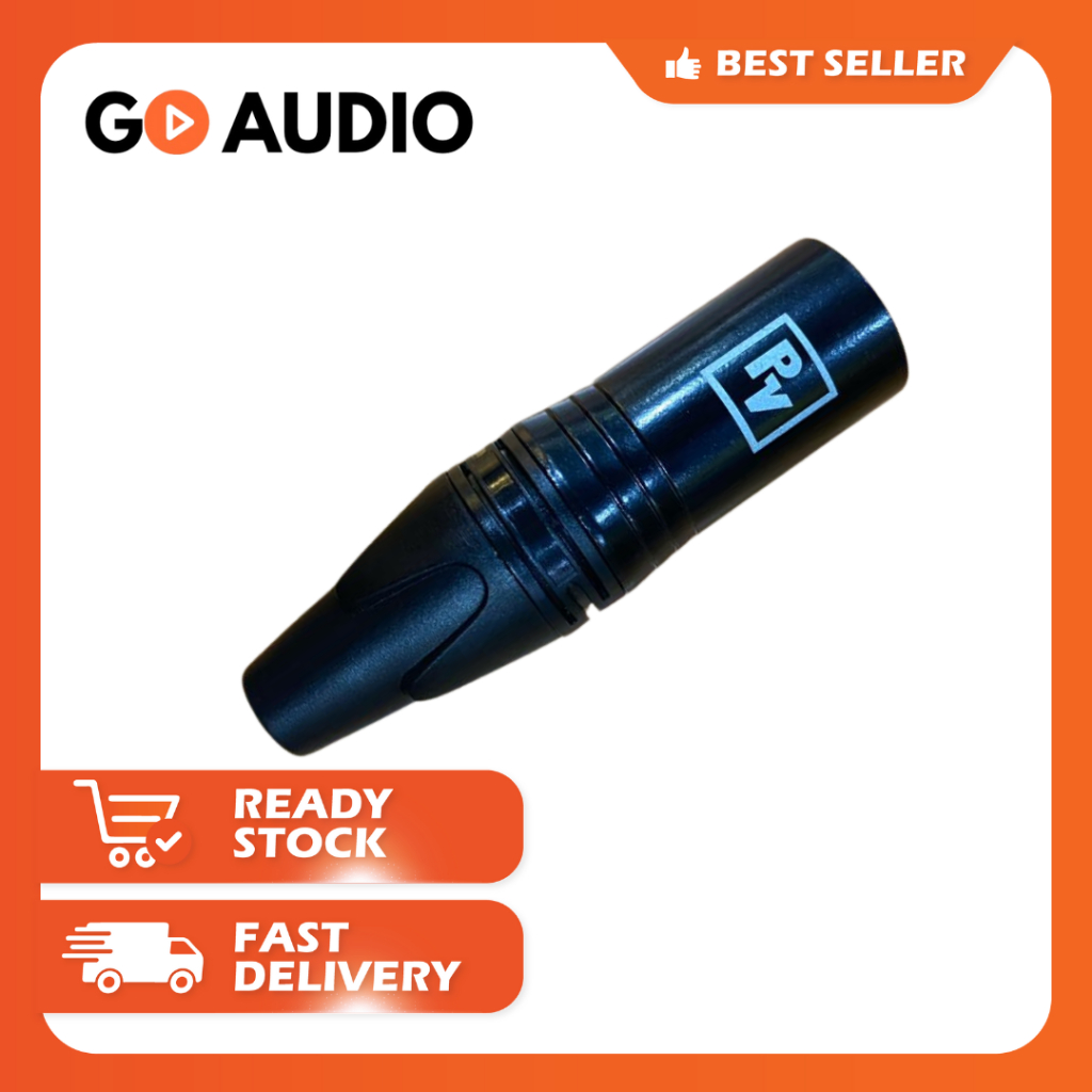 Jual PV | Jack Canon XLR Jantan Male PNM900/B Original / Jack Konektor ...