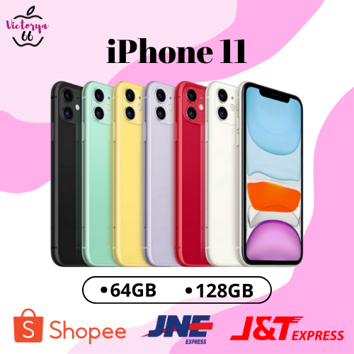 Jual 100% ORIGINAL IPHONE 11 64GB & 128GB SECOND ORIGINAL FULLSET MULUS LIKE NEW | Shopee Indonesia