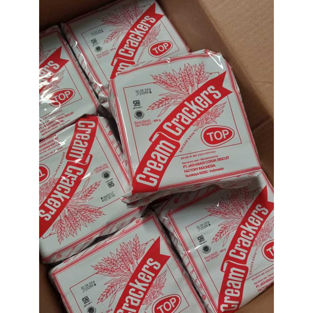 Jual Top Cream Crackers 300gr | Shopee Indonesia