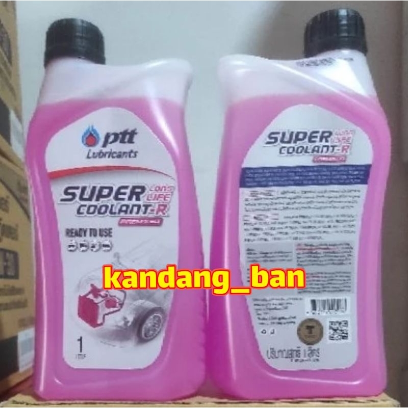 Jual COOLANT AIR RADIATOR 1 LITER MERK ptt SUPER COOLANT | Shopee Indonesia
