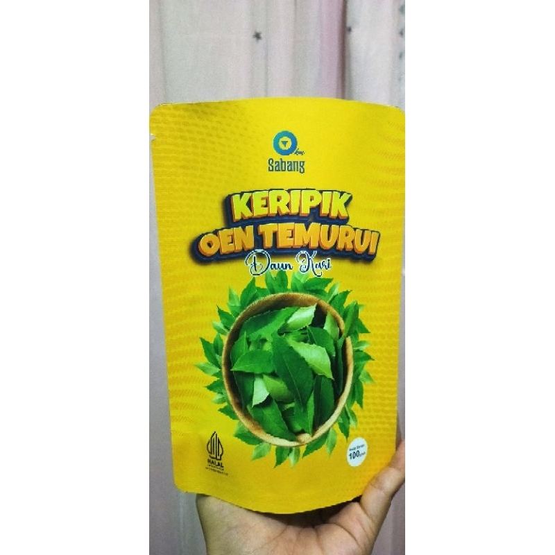 Jual Keripik 'Oen Temurui (Daun Kari) | Shopee Indonesia