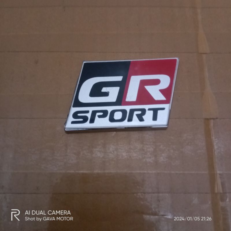Jual emblem gr sport logo belakang gr sport toyota universal | Shopee ...