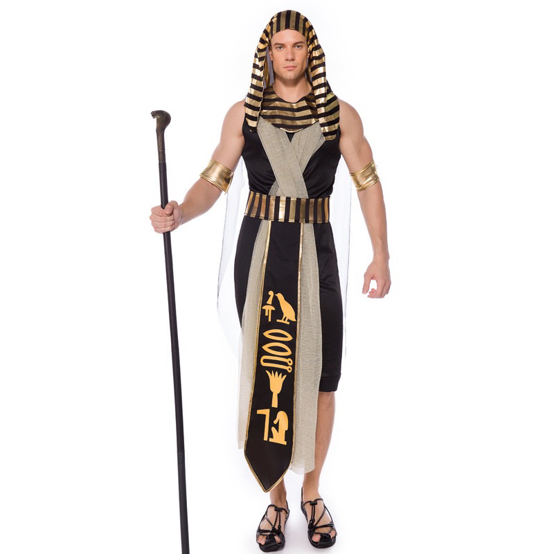 Jual jojokids | M-19027 | pharaoh egypt man adult costume halloween ...