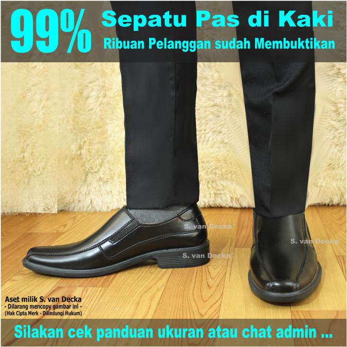 Jual Sepatu Pantofel Pria Pantofel Hitam Pria Sepatu Pantopel Fantofel ...