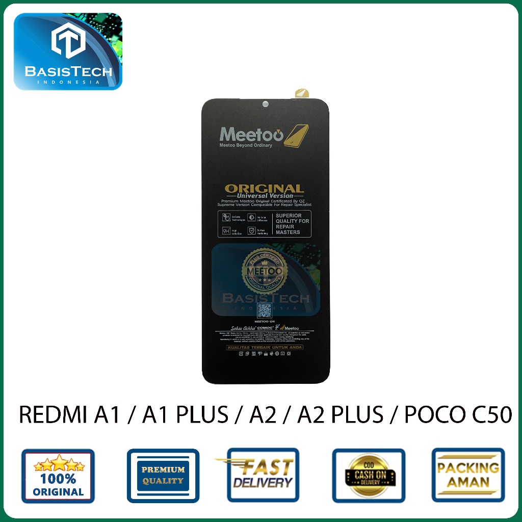Jual LCD XIAOMI REDMI A1 PLUS - A1 - A2 PLUS - A2 - POCO C50 ...