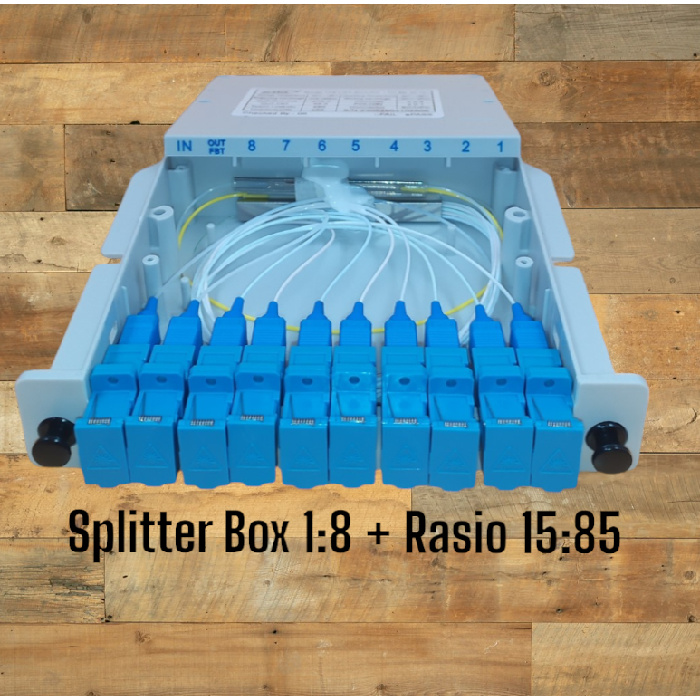 Jual Splitter Box 1:8 + Rasio Splitter 15:85 | Shopee Indonesia