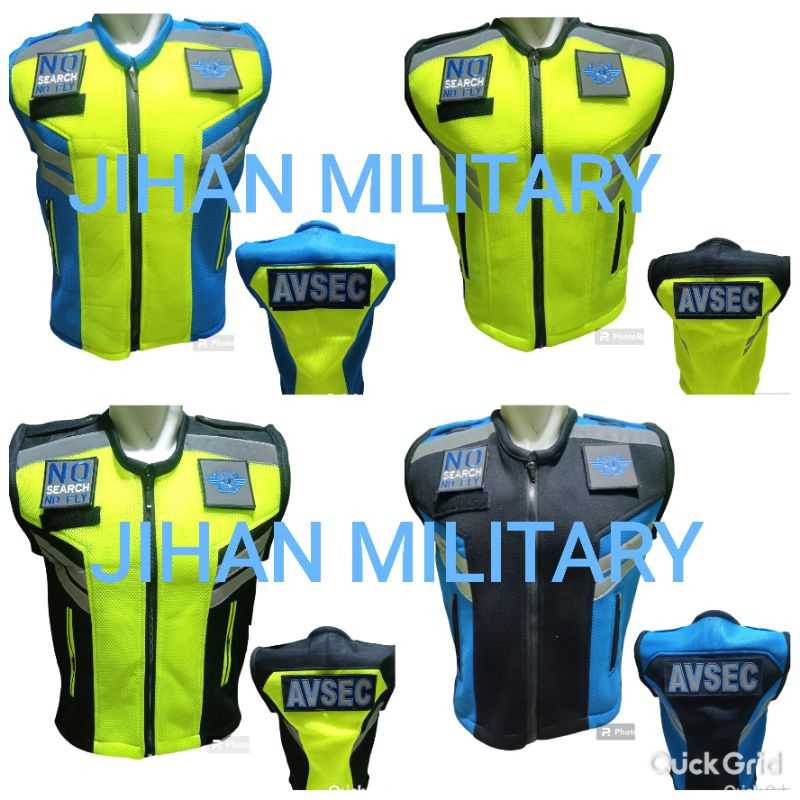 Jual Rompi Avsec,rompi pengaman bandara ,rompi vest | Shopee Indonesia