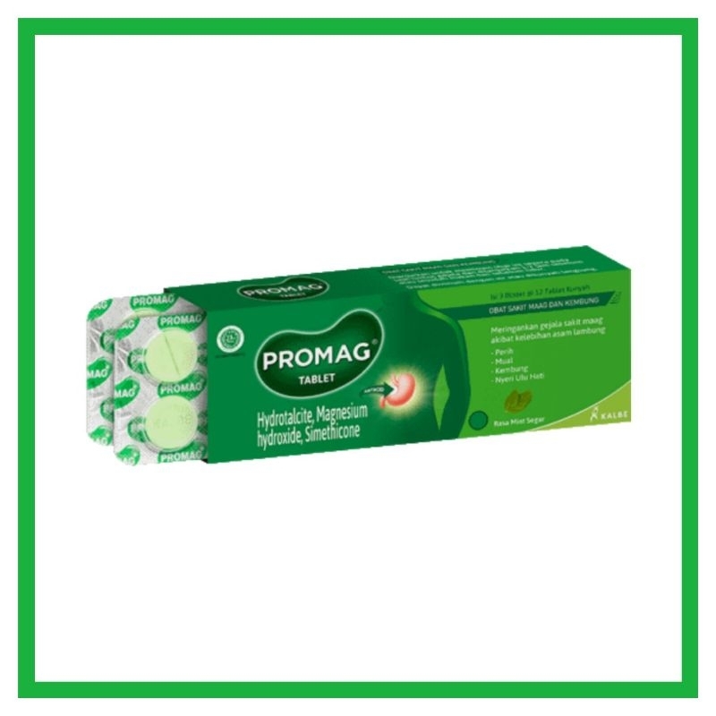 Jual Promag Tablet 1 Box 3 Blister @ 10 Tablet | Shopee Indonesia