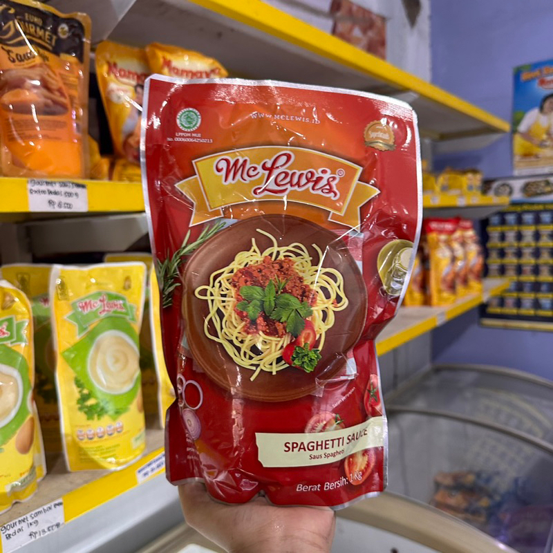 Jual Mc Lewis spaghetti 1kg/310g | Shopee Indonesia