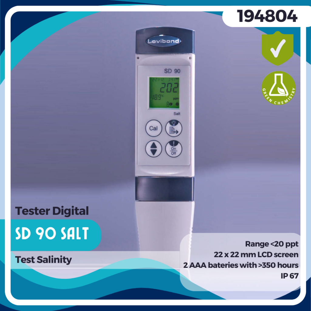 Jual Test Kit Alat Pengukur Kadar Garam Kolam Renang SD 90 Salt Meter ...