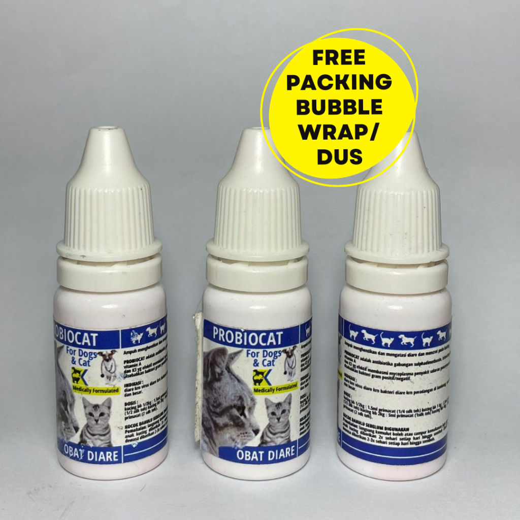 Jual OBAT TETES BOTOL PROBIOCAT DIARE KUCING ANJING KEPERLUAN KESEHATAN ...
