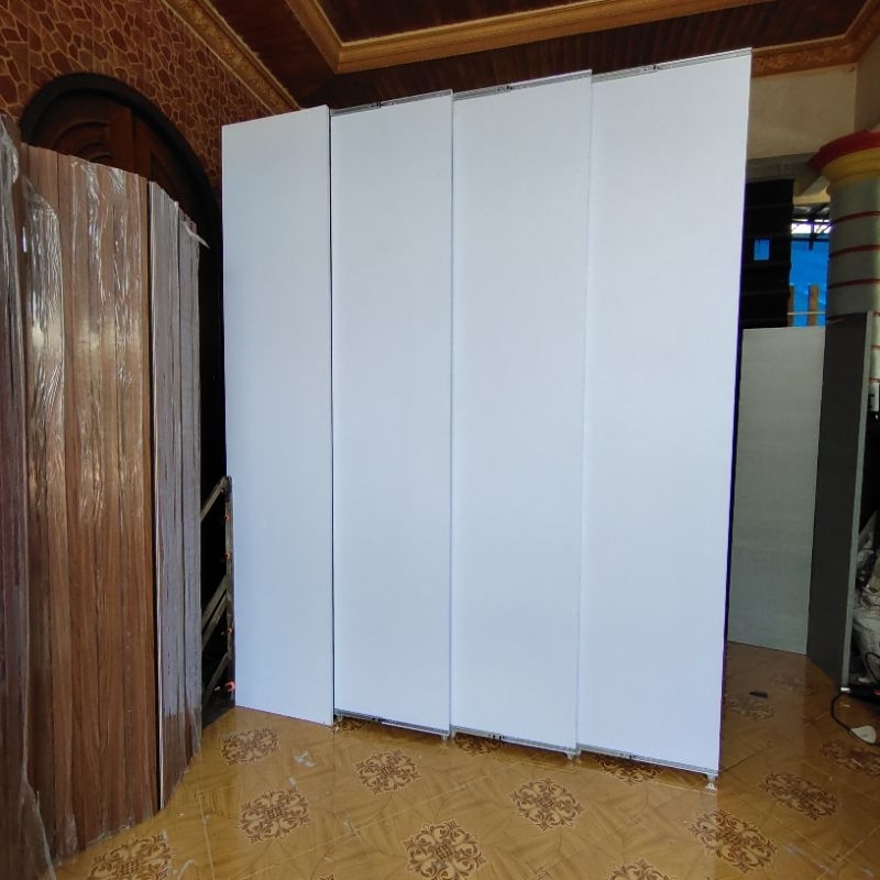 Jual partisi geser sliding tipe GS19 tinggi 2.5meter | Shopee Indonesia