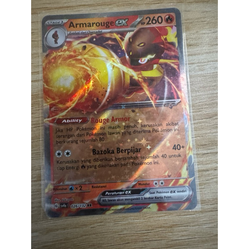 Jual POKEMON ARMAROUGE EX | Shopee Indonesia