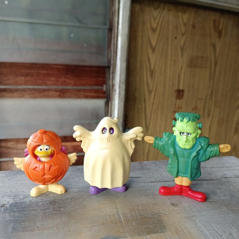 Jual Figure Maskot Happy Meal Halloween set 3 PCS | Shopee Indonesia