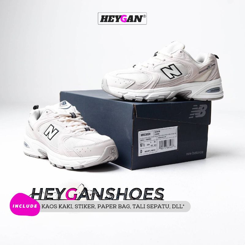 Jual New Balance 530 MR530SH Retro Beige Ivory | Shopee Indonesia