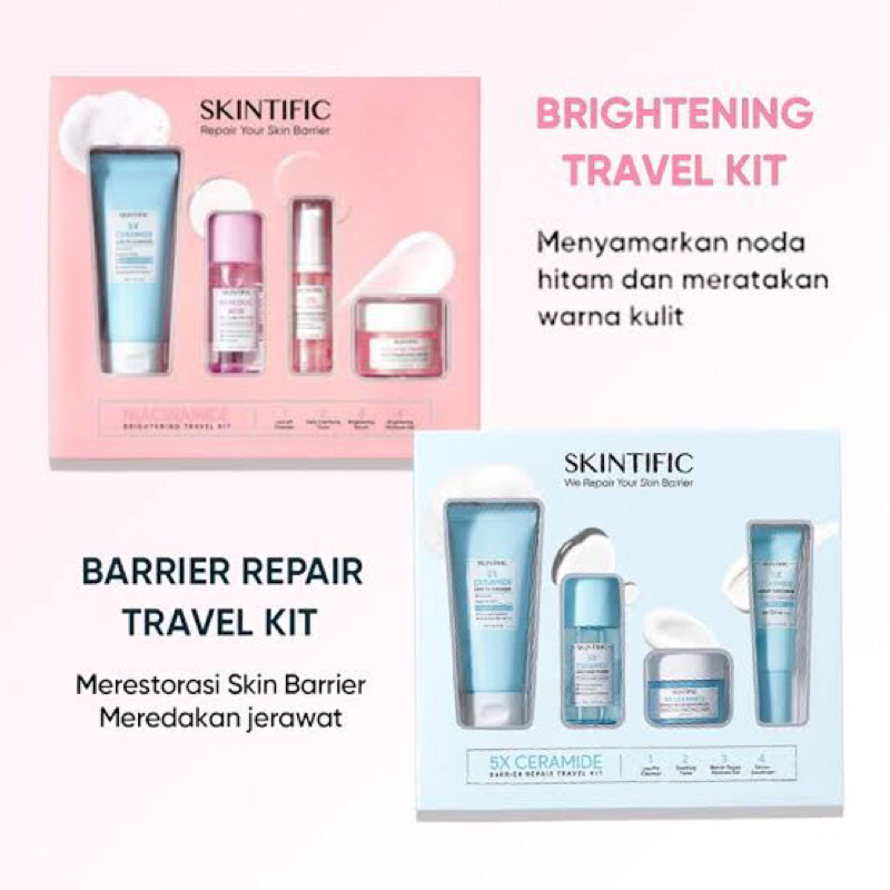 Jual Skintific Travel Kit 5x Ceramide Barrier Repair | Niacinamide ...
